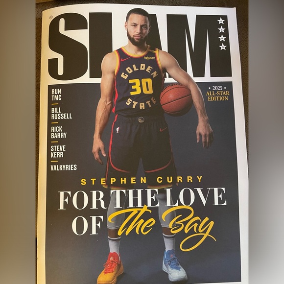 NBA | Other | S L A M Nba 225 Stephen Curry Newspaper Magazine 2025 All ...